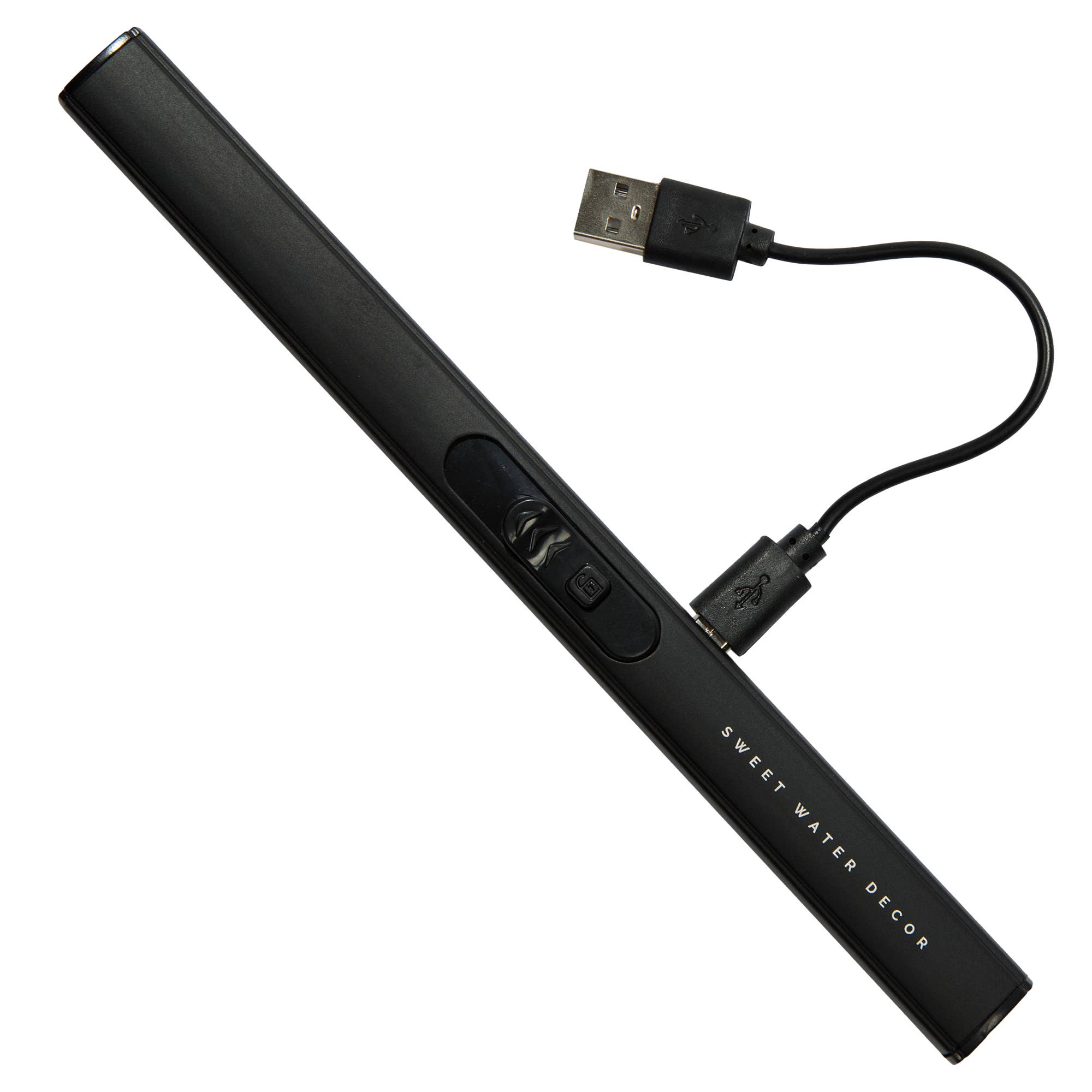 Sweet Water Decor - Black Rechargeable Electric Lighter | Vera Doyle